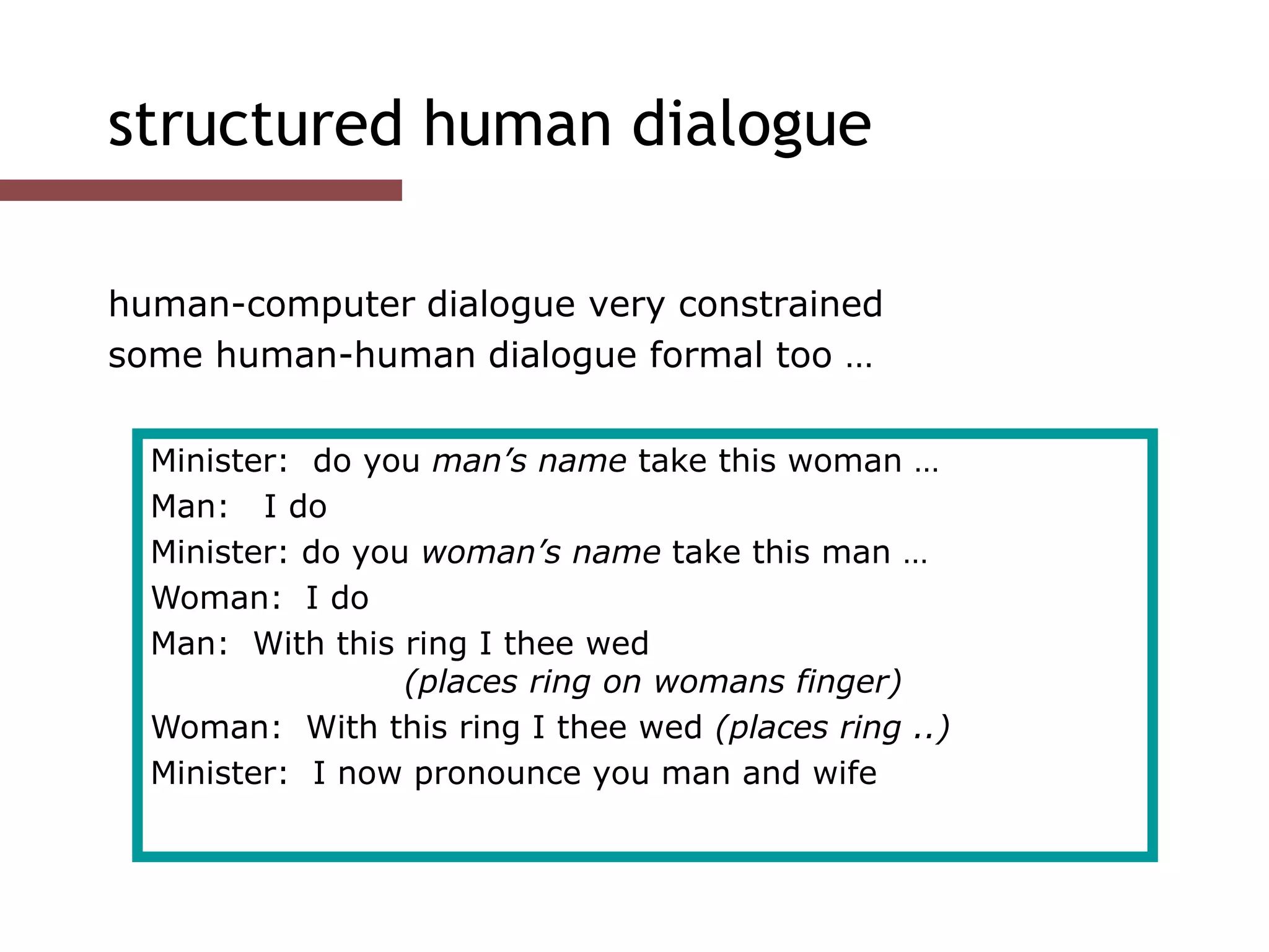 Formal 5 – Dialogue models – what to do when | PPTX