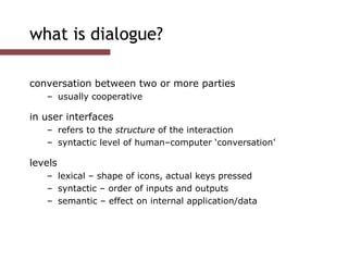 Formal 5 – Dialogue models – what to do when | PPTX