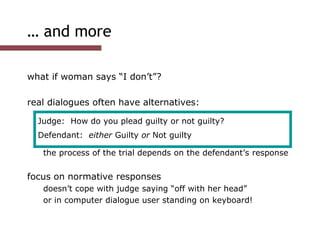 Formal 5 – Dialogue models – what to do when | PPTX