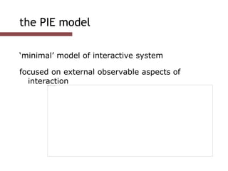 Formal 8 – Interaction Models – describing general properties of ...