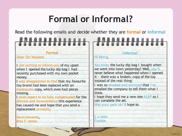 Formal-and-Informal-Language-PPT.pptx | Children\'s Games and Toys ...