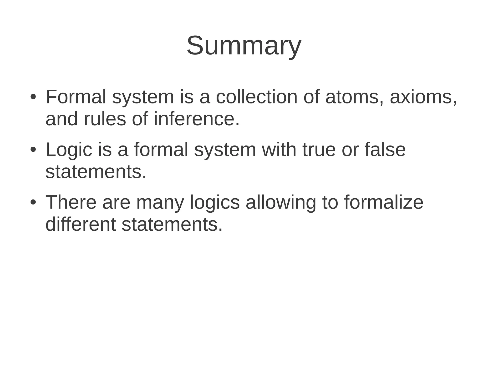 Formal Logic: Teaching Practice | PDF