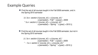 Formal-Relational-Query-Languages.ppt for education | PPT
