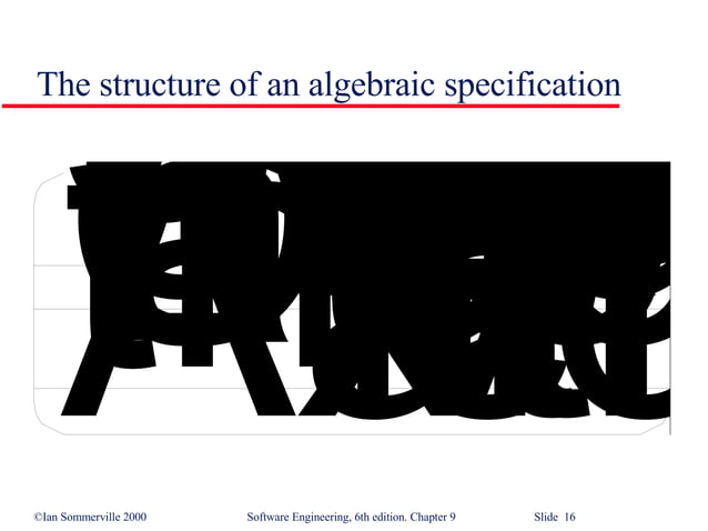 Formal Specification in Software Engineering SE9 | PPT | Programming Languages | Computing
