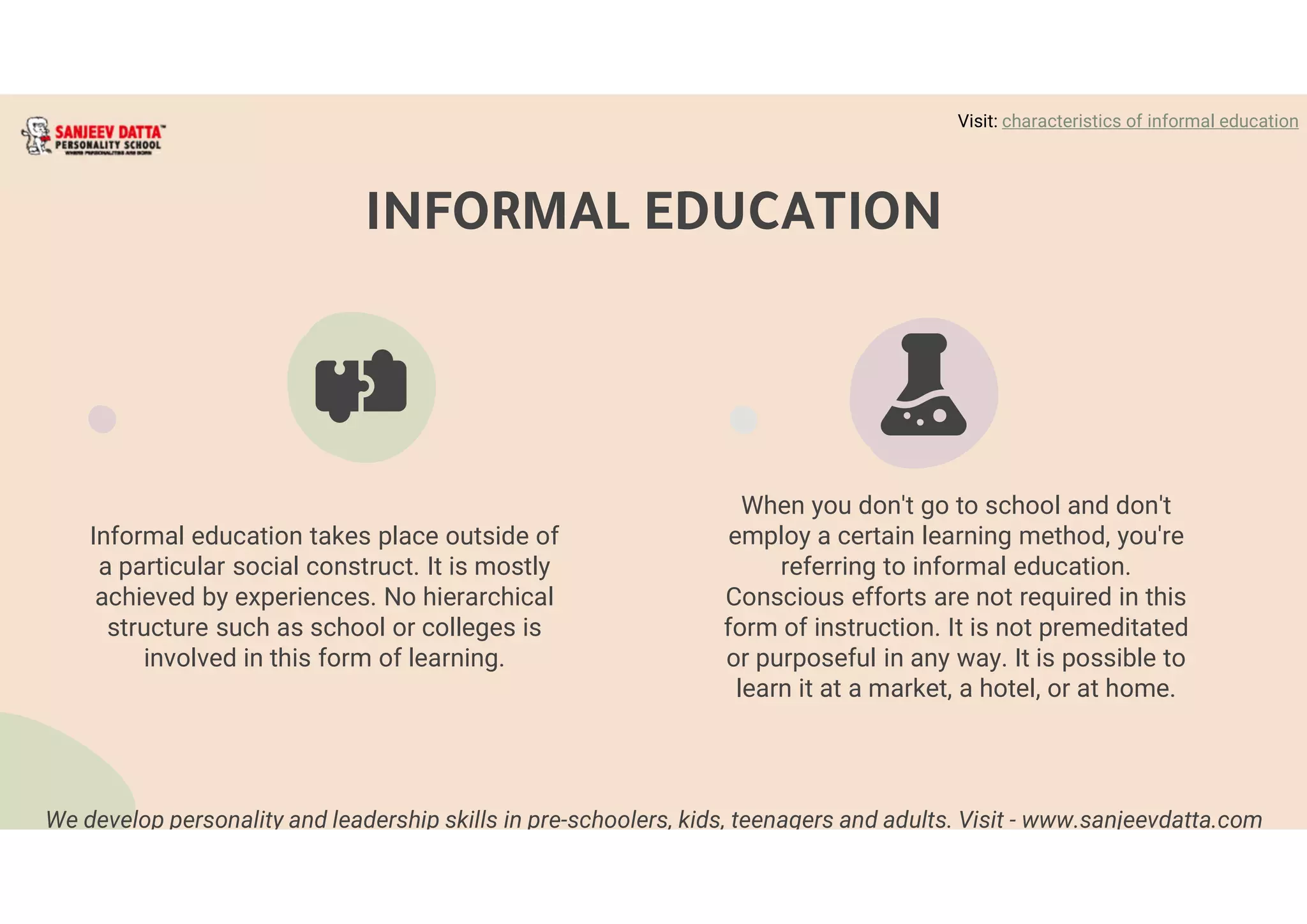 Formal vs Informal Education | PDF
