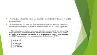 Formal methods in software engineering lecture 4 | PPTX