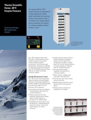 Refrigeradoras para laboratorio | PDF