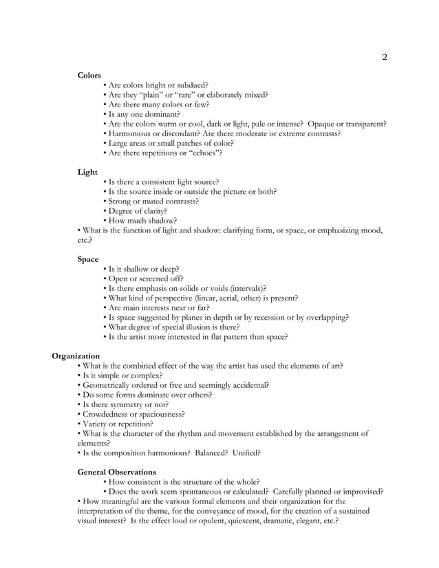 Formal analysis | DOC