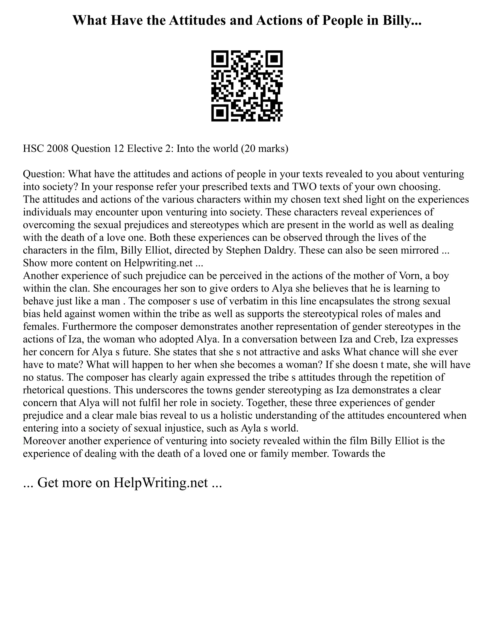 Formal Analysis Essay Example. Definition And Ex | PDF