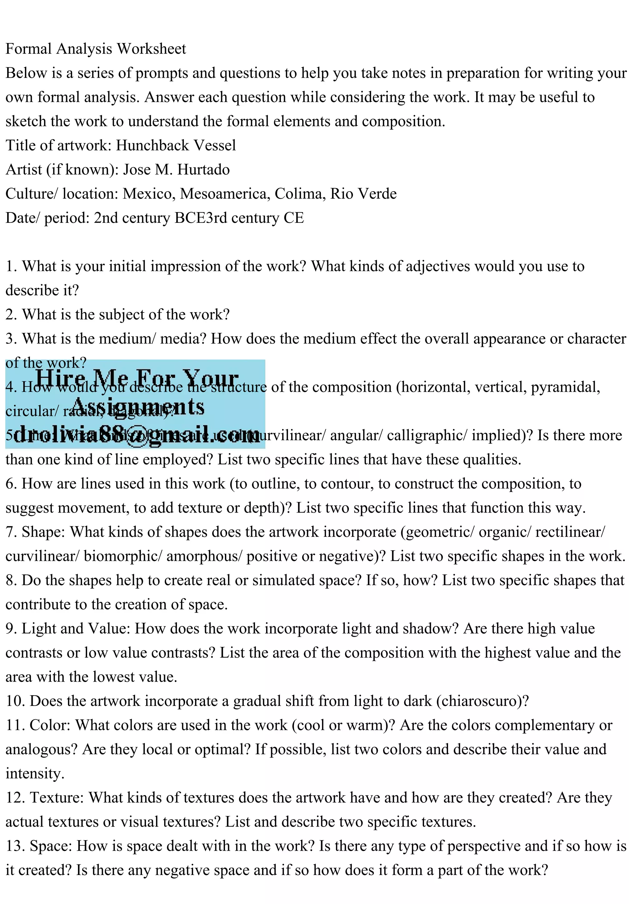 Formal Analysis WorksheetBelow is a series of prompts and question.pdf