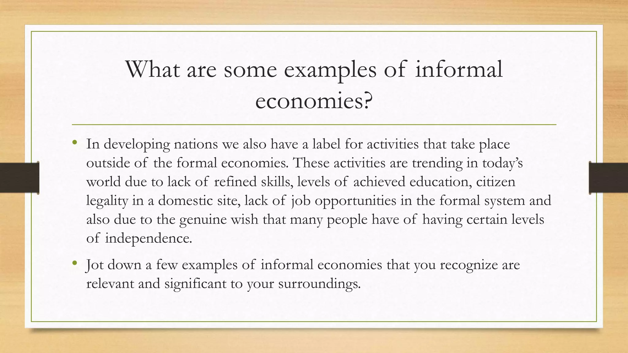 Formal and Informal Economies - updated march 2020.pptx