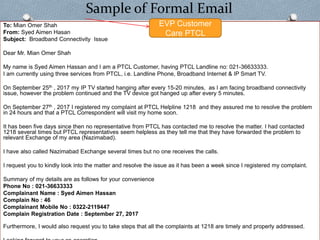 Formal and Informal email writing | PPTX
