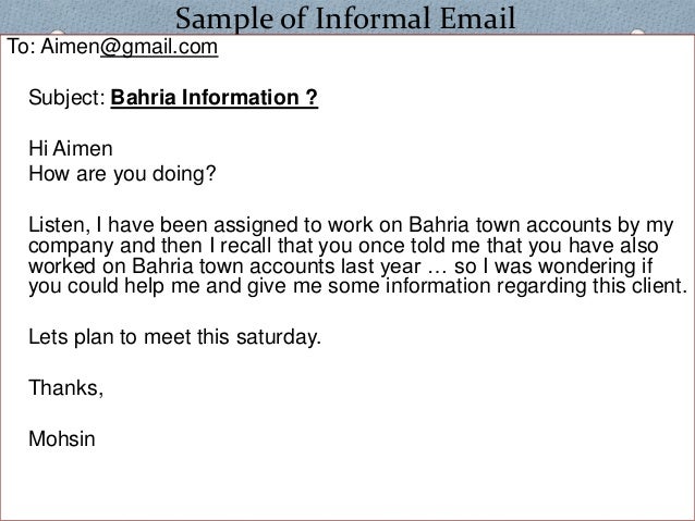 Formal And Informal Email Writing formal-and-informal-email-writing