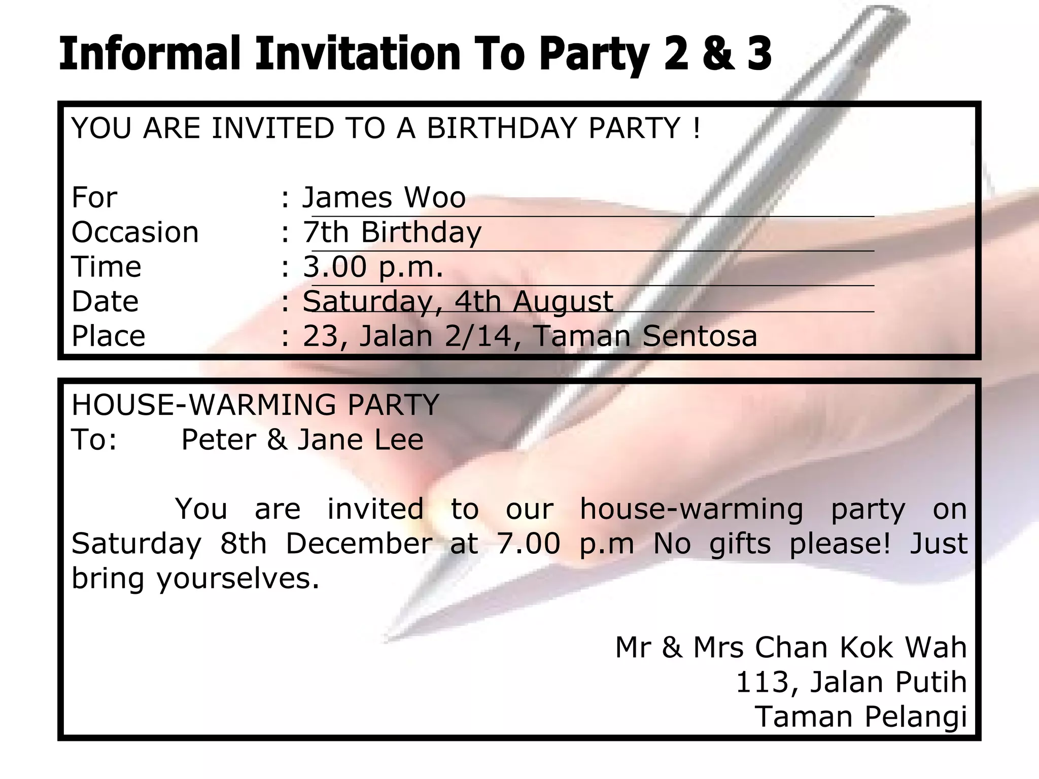 Formal and informal invitation.pdf