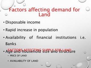 Formal and informal land market | PPTX