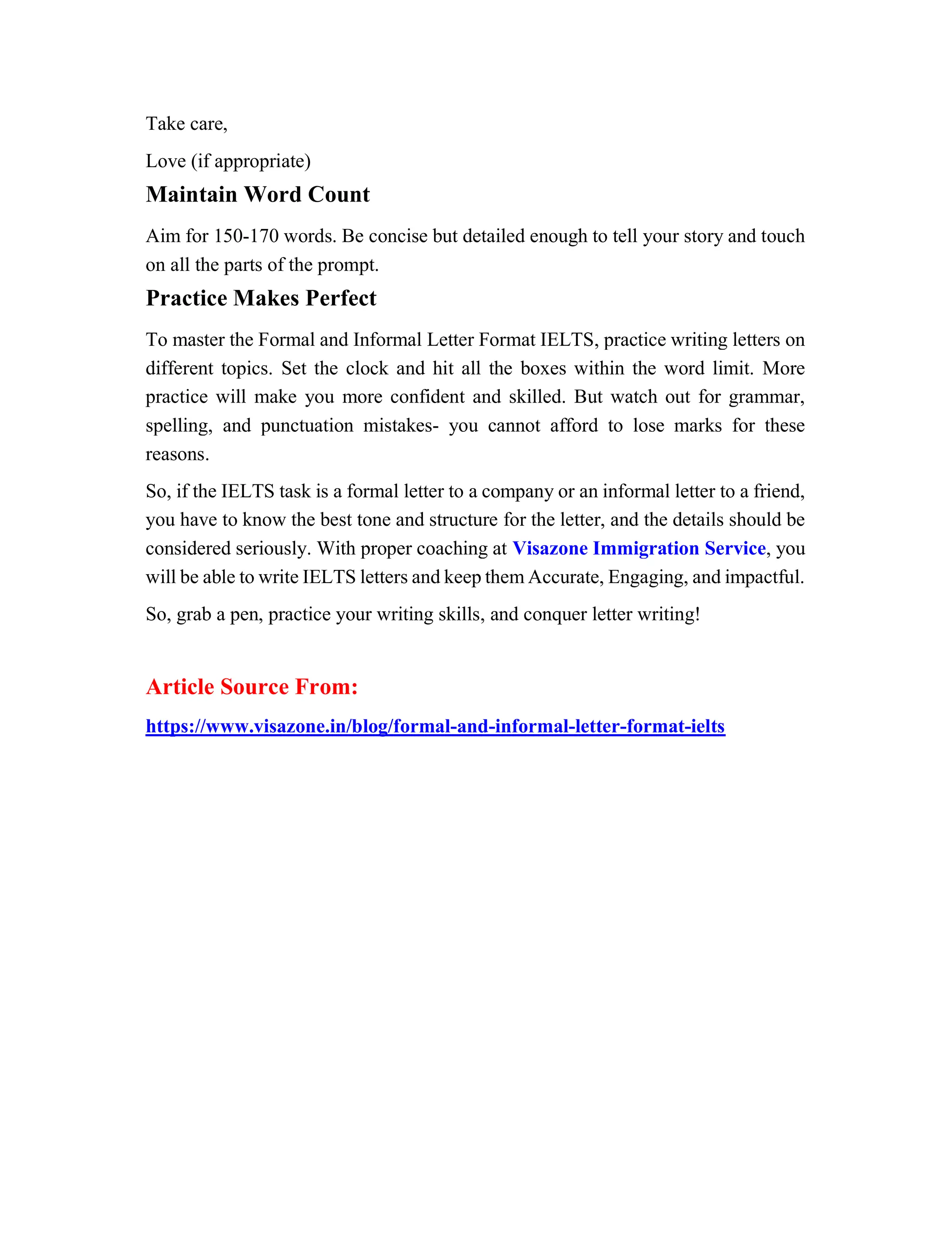 Formal and Informal Letter Format IELTS.pdf