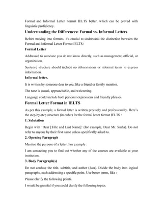 Formal and Informal Letter Format IELTS.pdf