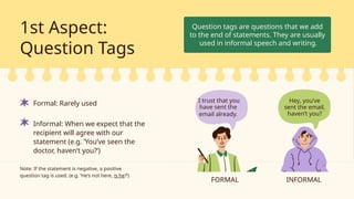 Formal and Informal Registers Education Presentation in Green Yellow ...