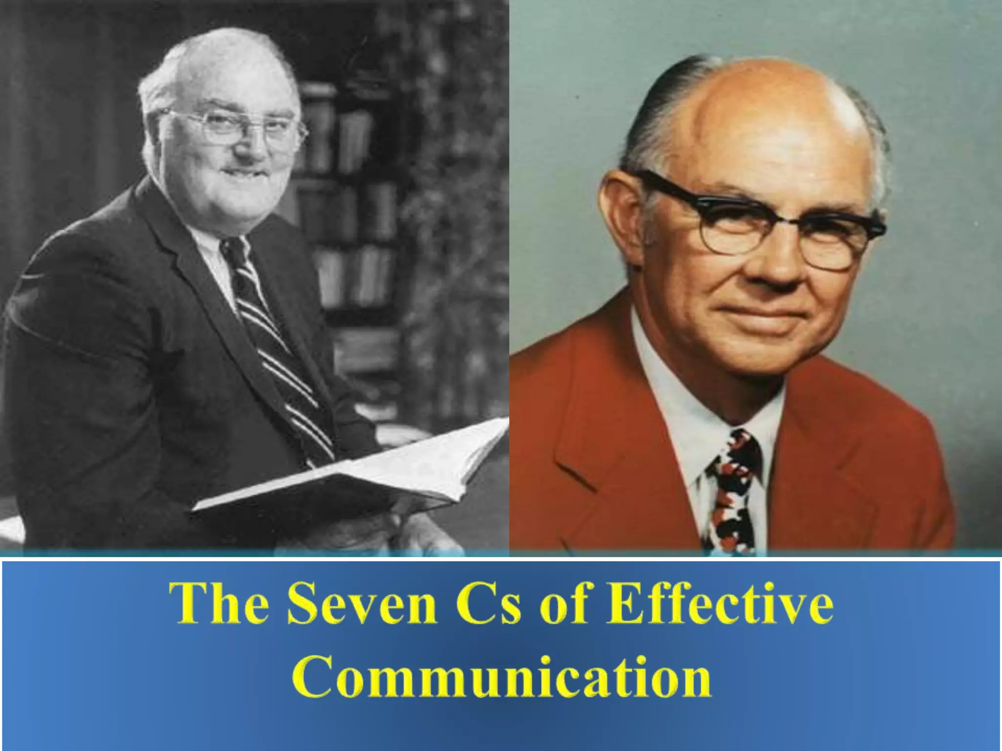 Seven Cs of Communication | PPTX