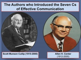 Seven Cs of Communication | PPTX