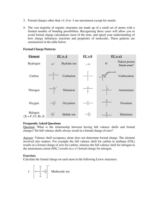 Formalcharge | PDF | Chemistry | Science