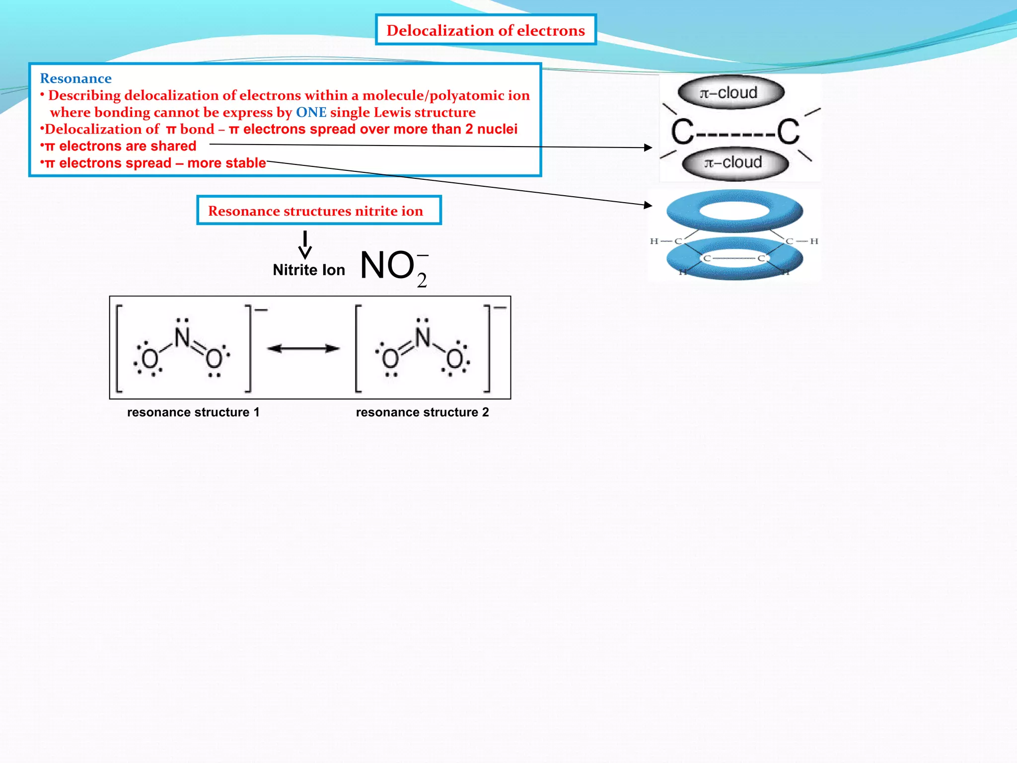 IB Chemistry on Resonance, Delocalization and Formal Charges | PPT
