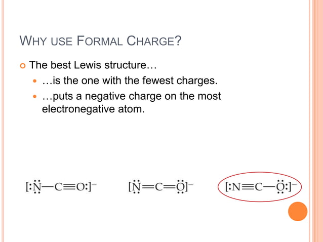 Formal charge show | PPSX | Chemistry | Science
