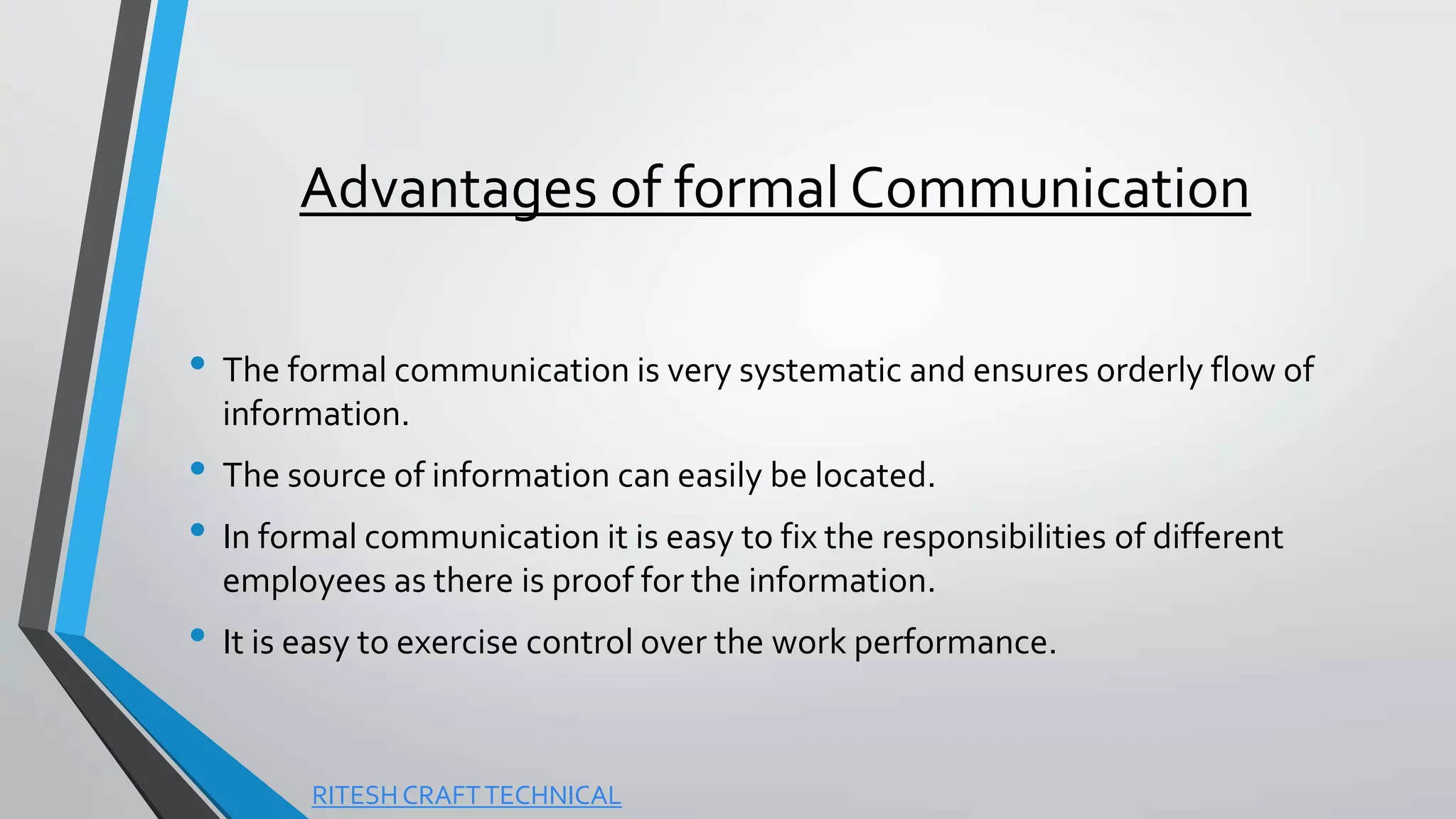 Formal communication | PPTX