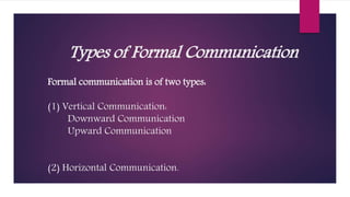 Formal communicaton | PPTX