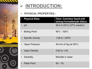 FORMALDEHYDE.pptx