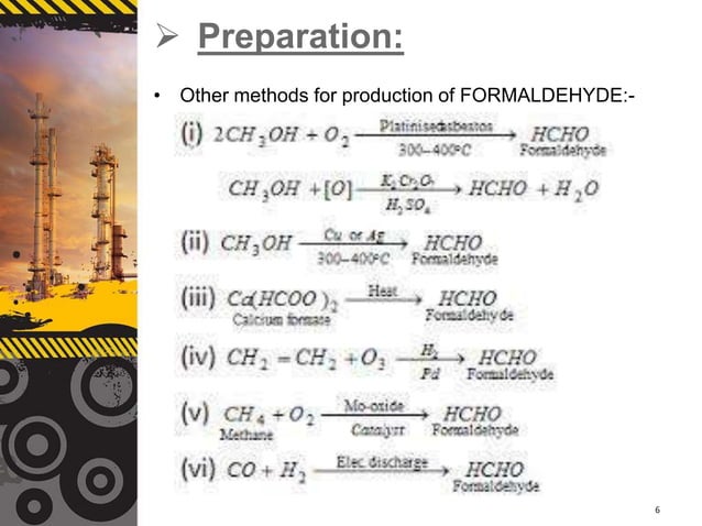 FORMALDEHYDE.pptx | Chemistry | Science