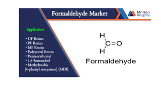 Formaldehyde derivatives | PPT