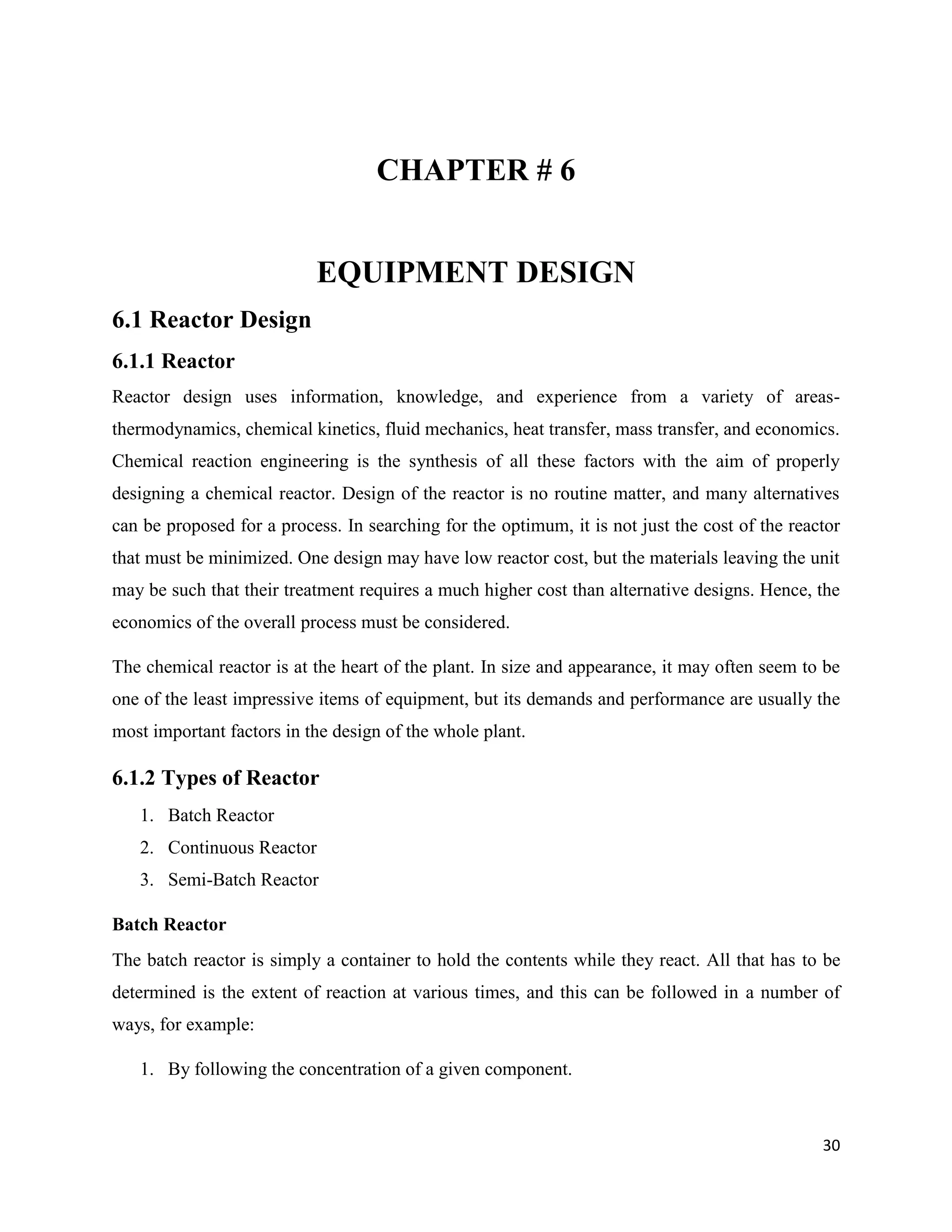 Project: Formaldehyde from methanol and air | PDF