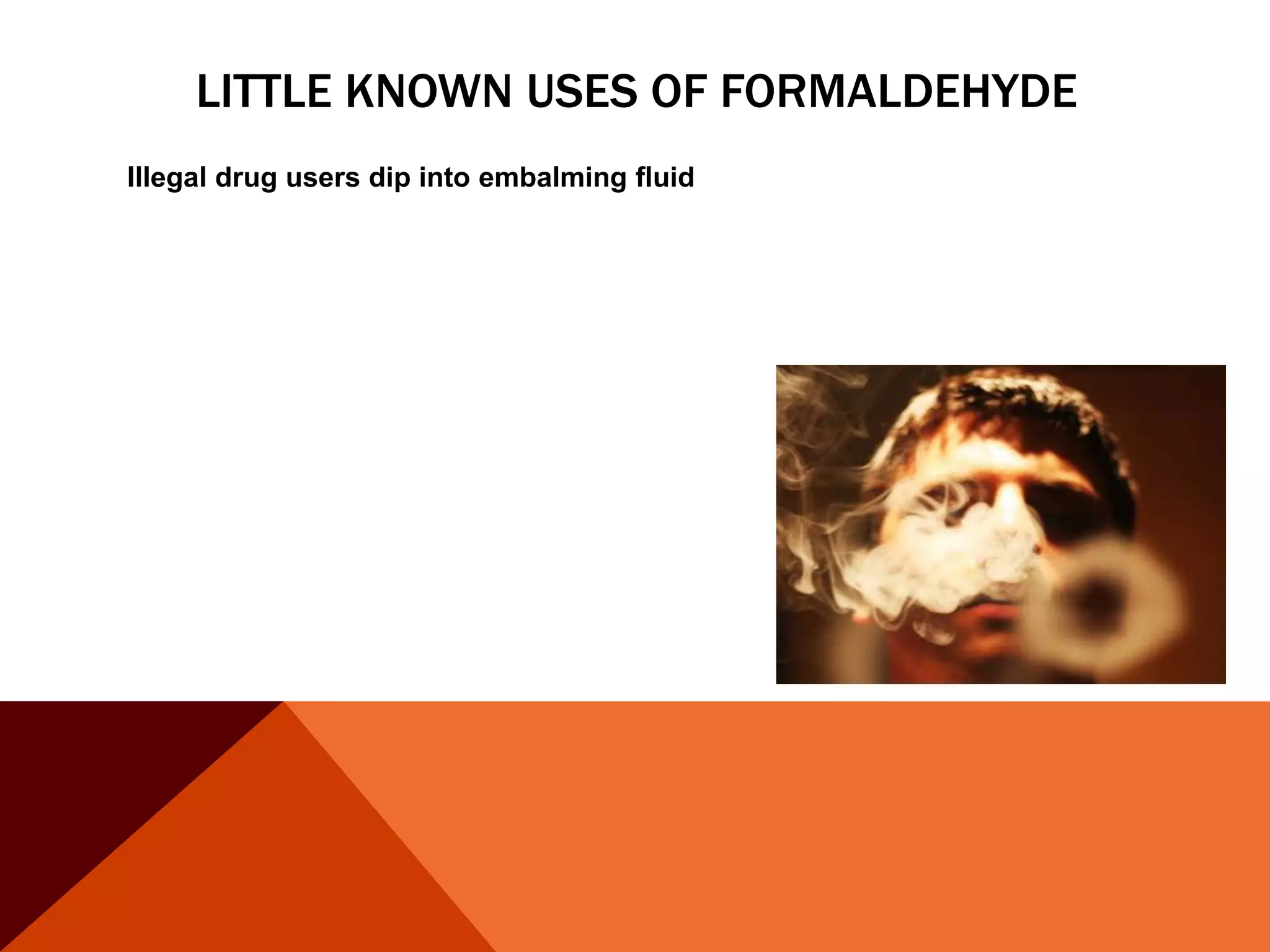 Formaldehyde:jerry maxwell | PPT