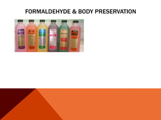 Formaldehyde:jerry maxwell | PPT