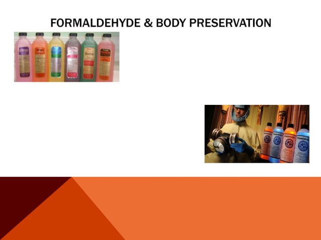 Formaldehyde:jerry maxwell | PPT | Free Download