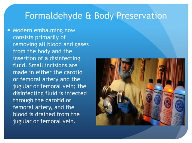 Formaldehyde:jerry maxwell | PPTX