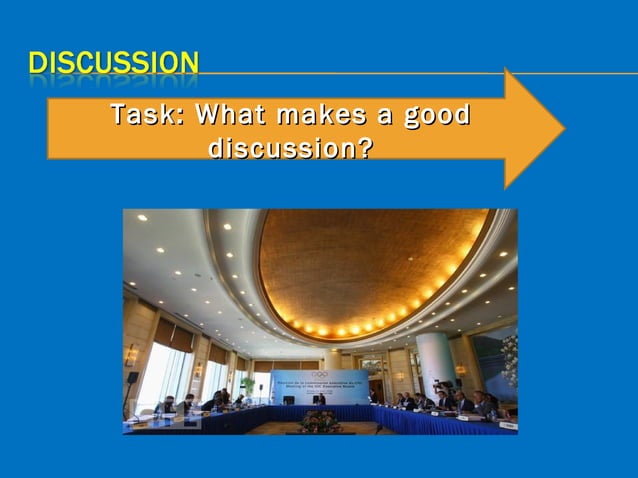 Formal discussion e3 11 12 | PPT