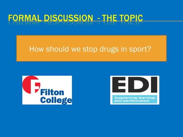 Formal discussion e3 11 12 | PPT