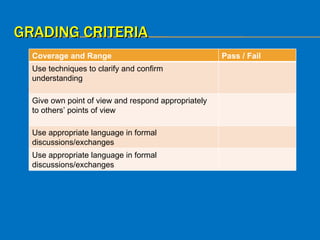 Formal discussion e3 11 12 | PPT