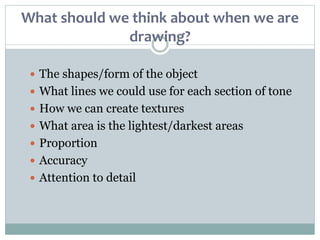 Formal Elements -Secondary Education Resource | PPTX | Drawing and ...