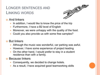 Formal emails and letters | PPTX