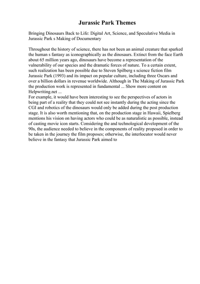 Formal Essay Examples | PDF