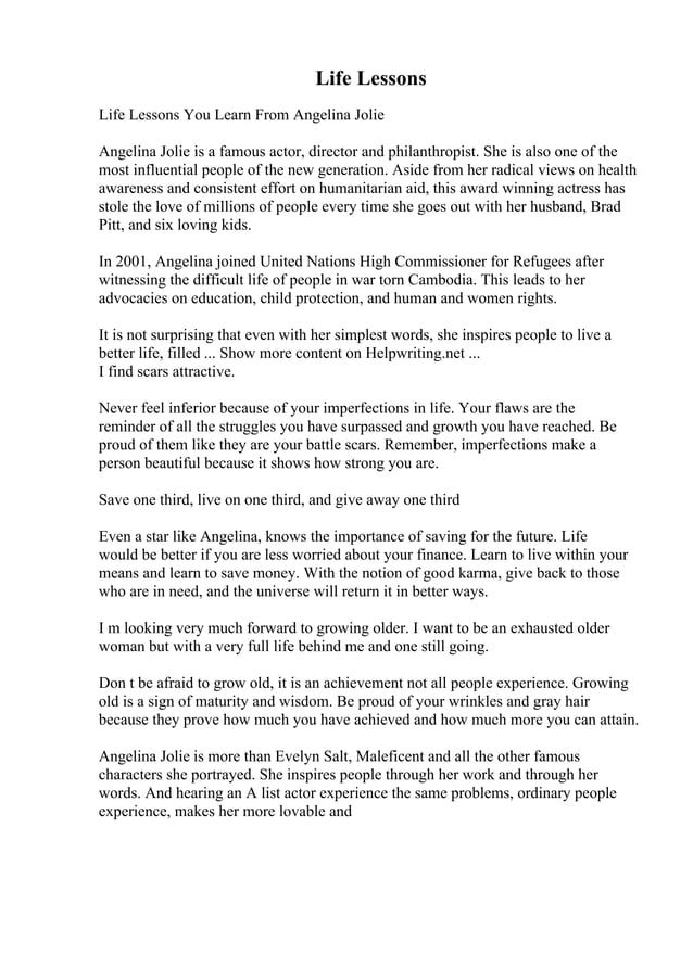 Formal Essay Examples | PDF