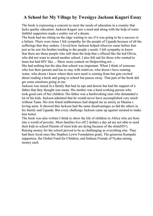 Formal Essay Examples | PDF