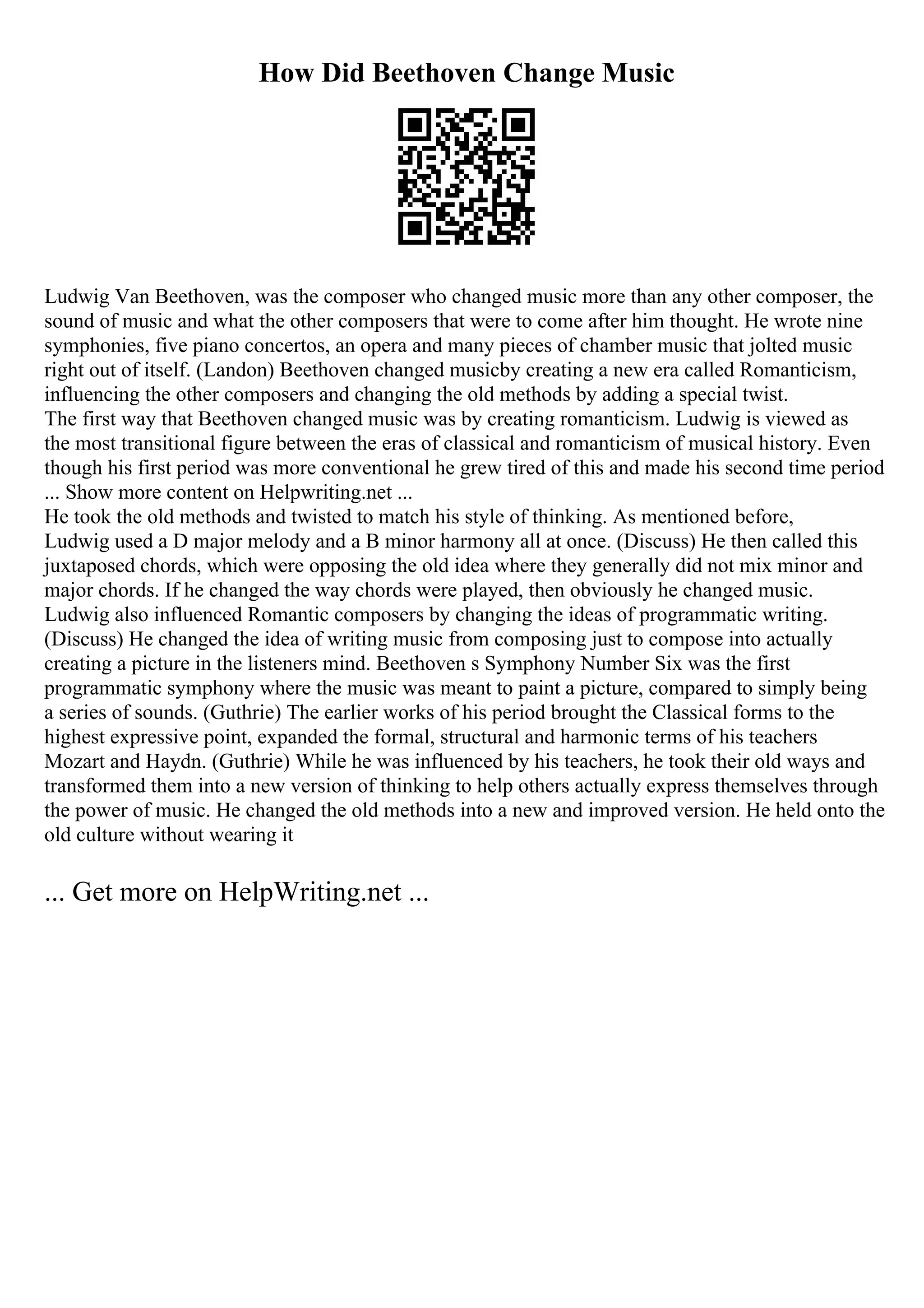 Formal Essay Introduction Paragraph Example | PDF