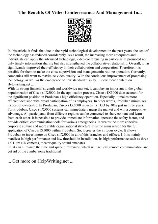 Formal Essay Introduction Paragraph Example | PDF