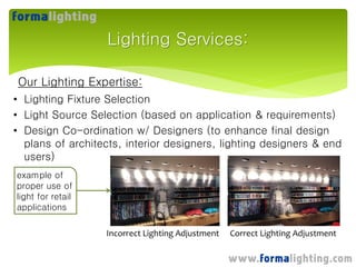 Forma lighting presentation (18.01.12) 2 | PDF