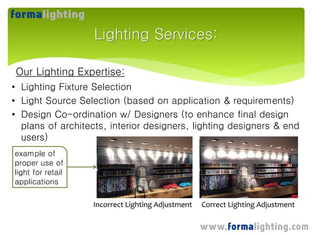 Forma lighting presentation (18.01.12) 2 | PPT