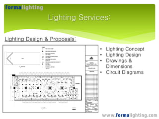 Forma lighting presentation (18.01.12) 2 | PDF
